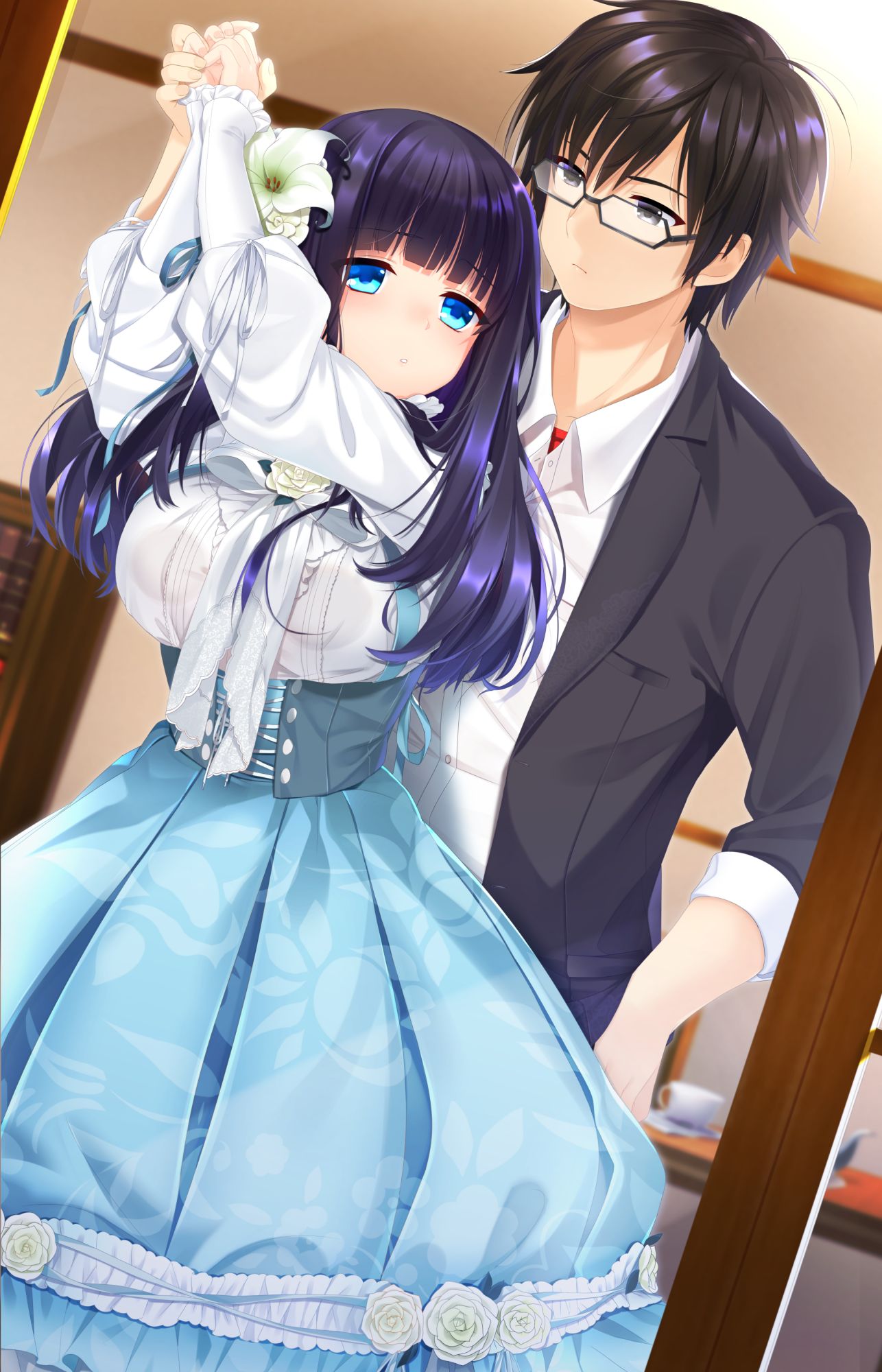 otou (otou san) breasts dress lolita fashion megane | #1016947 | yande.re